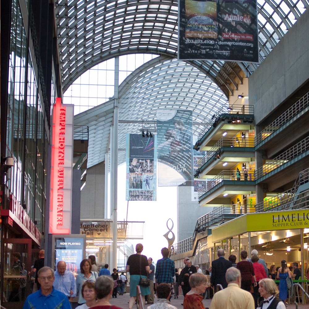 Theatres & Seating - Denver Center for the Performing Arts