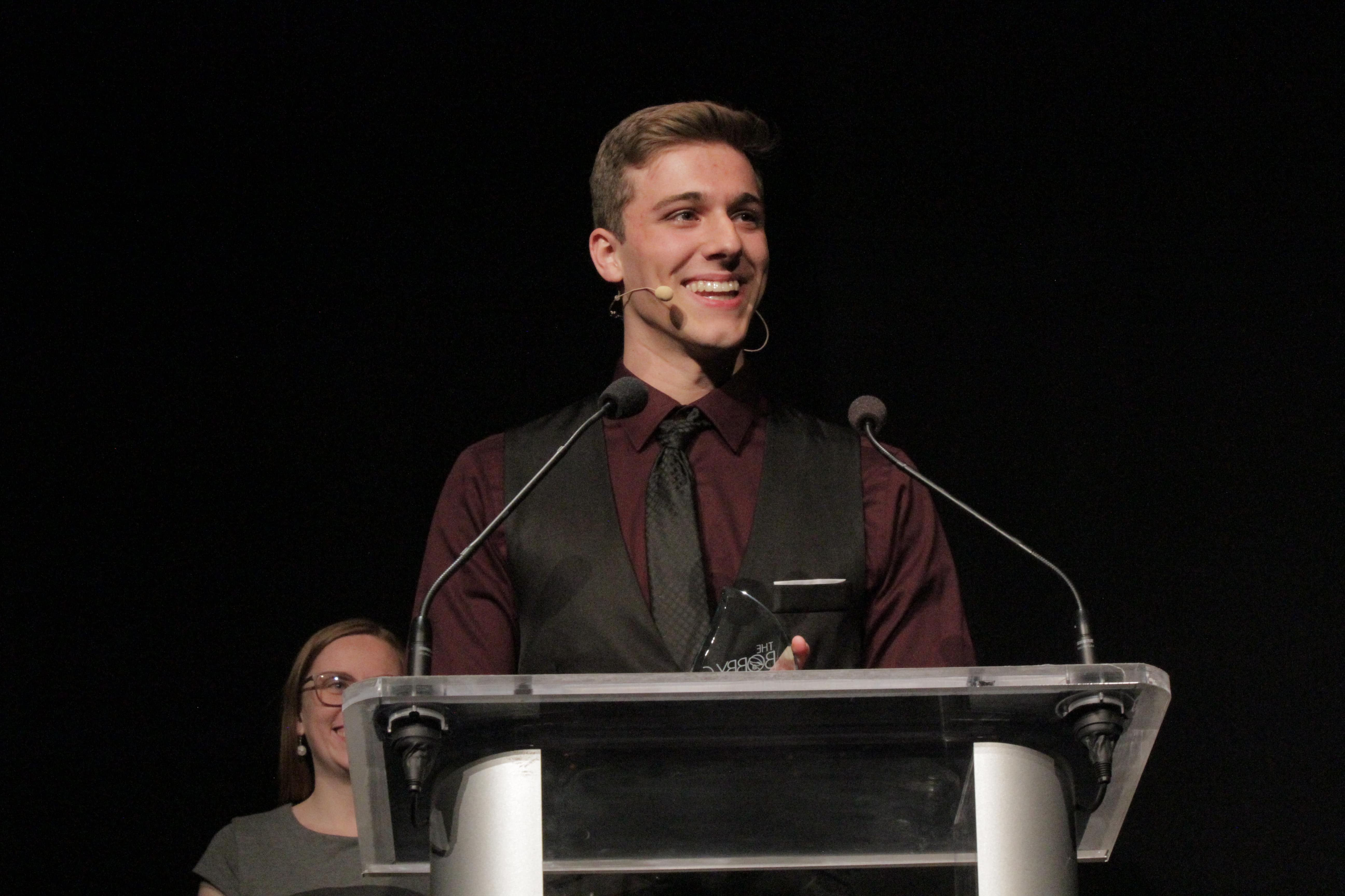 Thomas Beeker Receives Finalist Scholarship at Jimmy Awards - Denver ...
