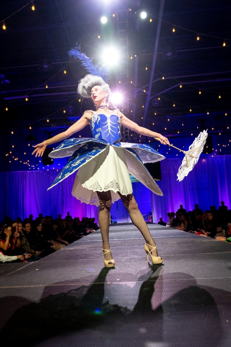 The Paper Fashion Show: Challenging Designers in the “Best Way ...