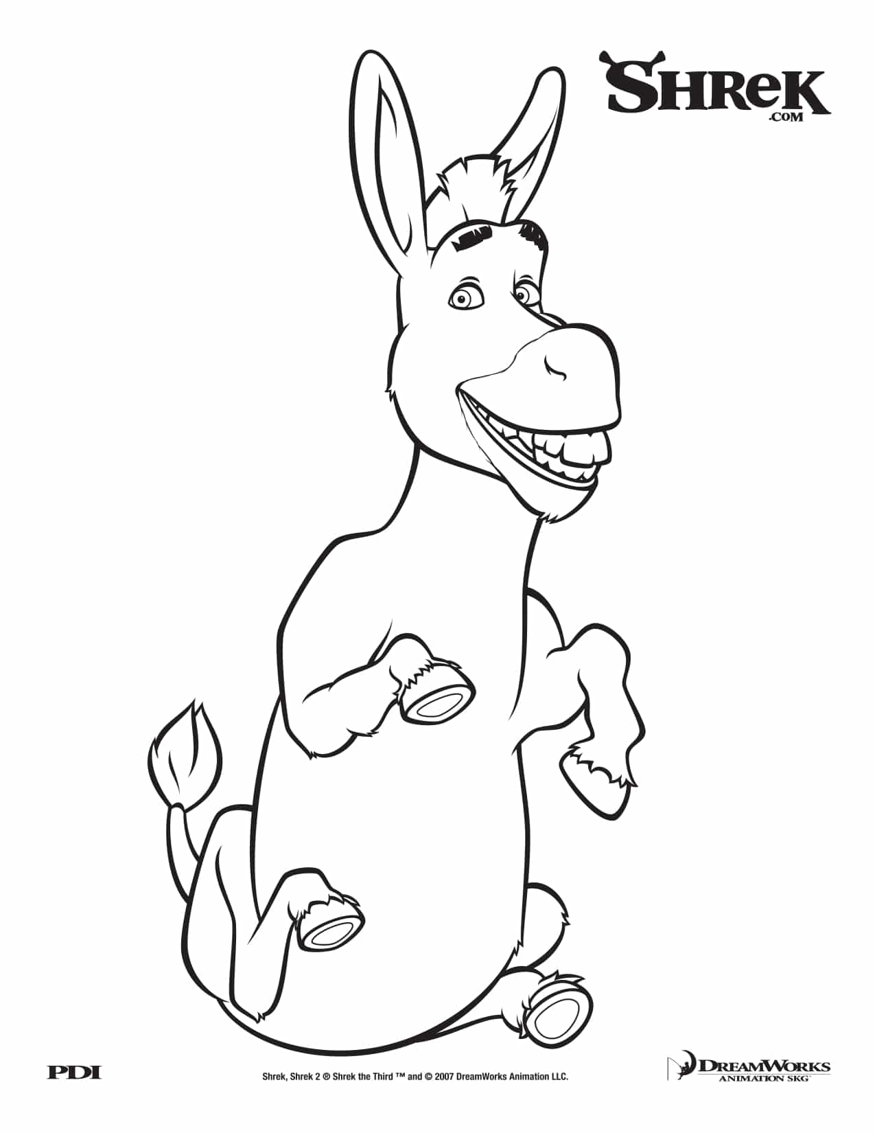 Shrek Coloring Pages - Denver Center for the Performing Arts