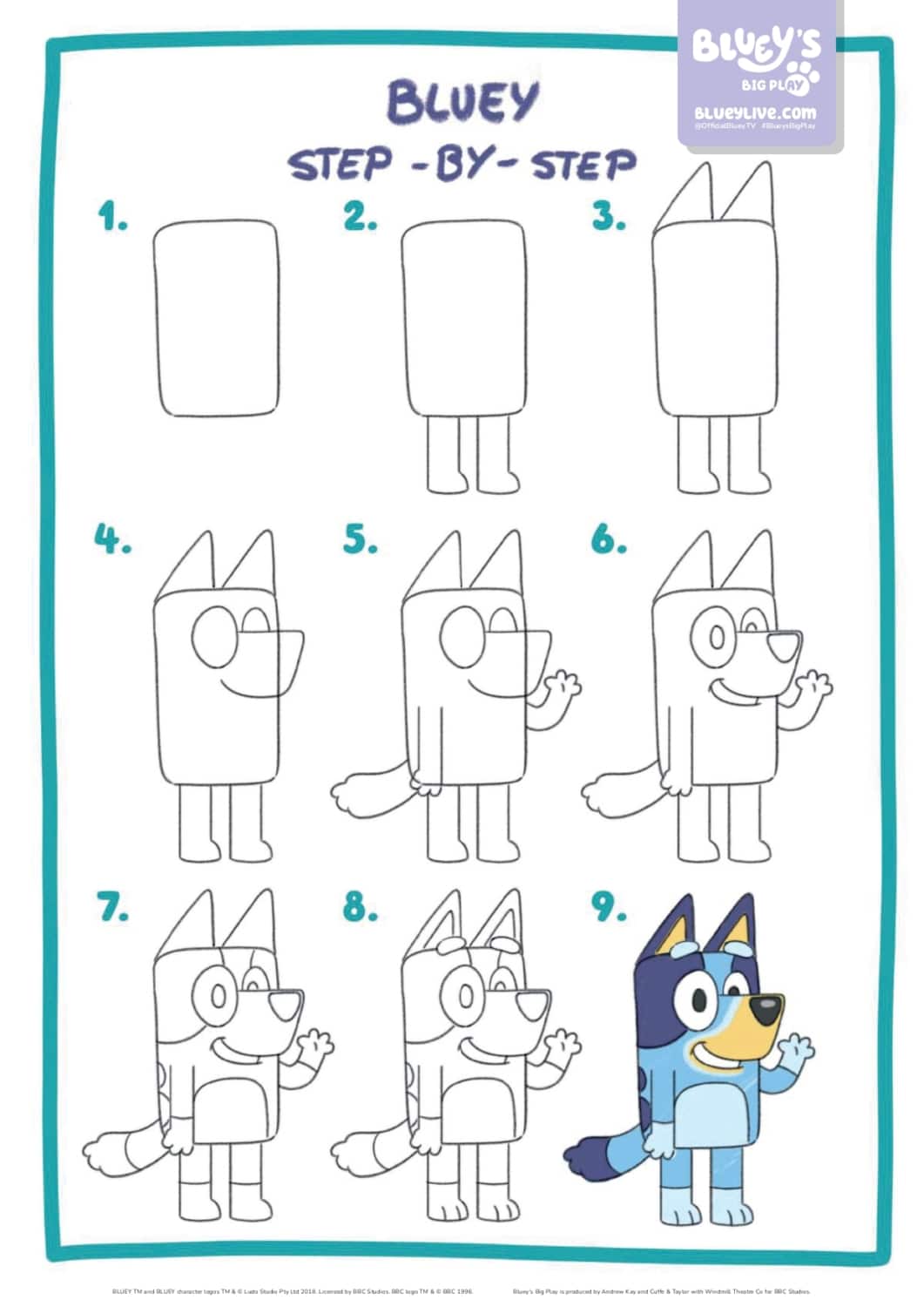 Bluey's Big Play Activity Pack - Denver Center for the Performing Arts