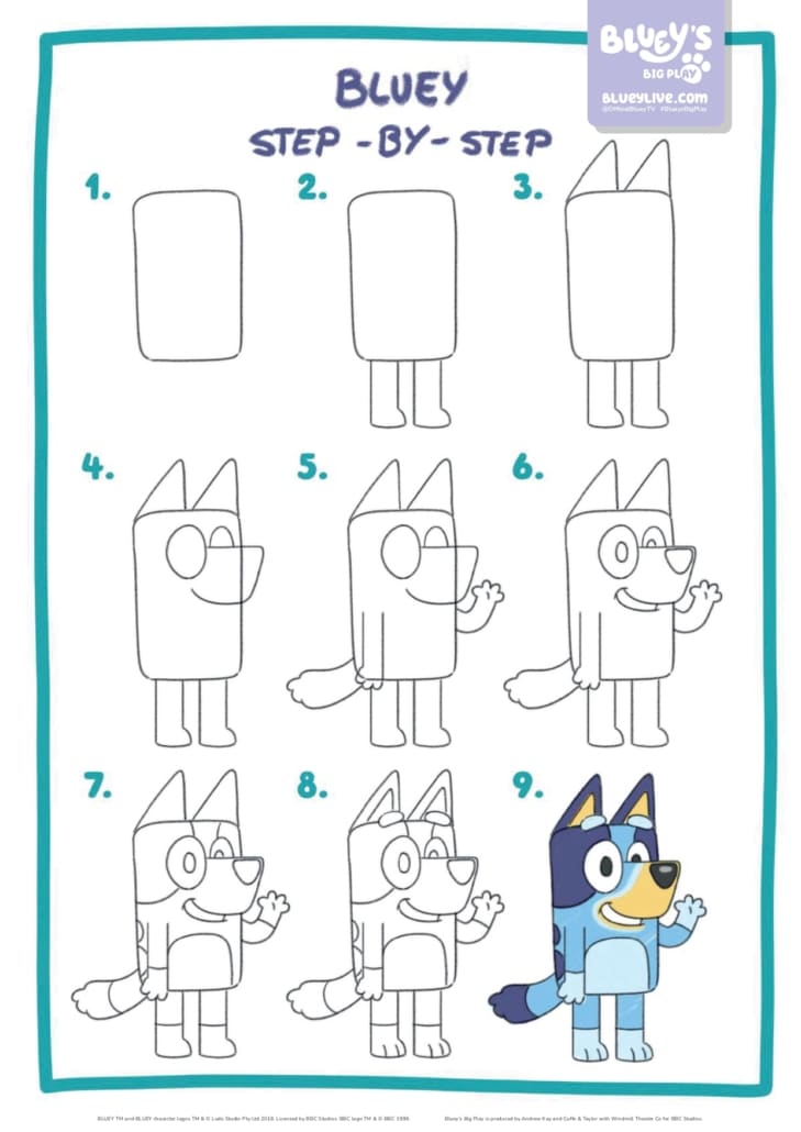 Bluey's Big Play Activity Pack - Denver Center for the Performing Arts