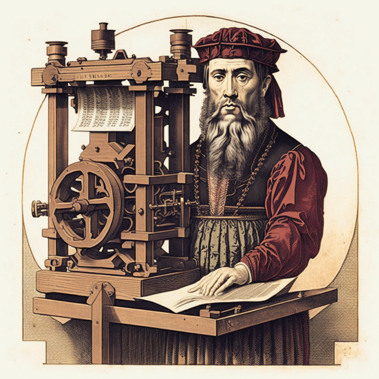 Johannes Gutenberg: Inventor of the Printing Press Makes Impression on ...