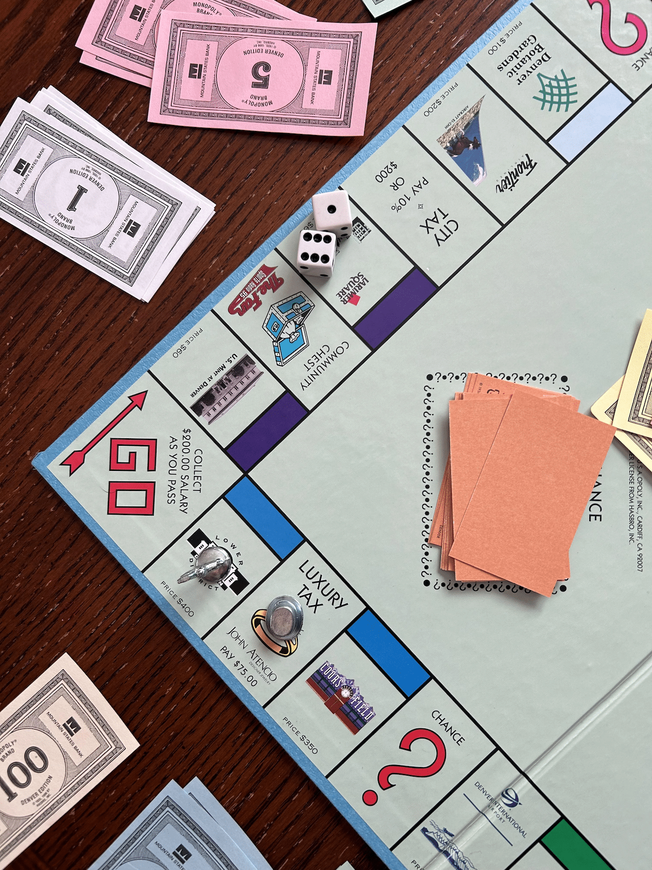 Iconic Locations in MONOPOLY: Denver Edition - Denver Center for the ...